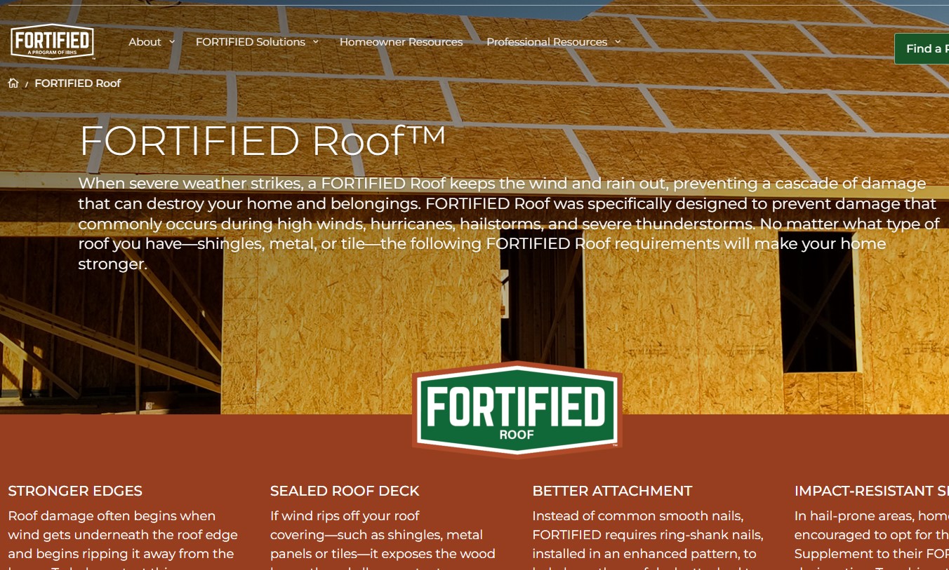 Fortified Roofs: How IBHS Standards Protect Alabama Homes